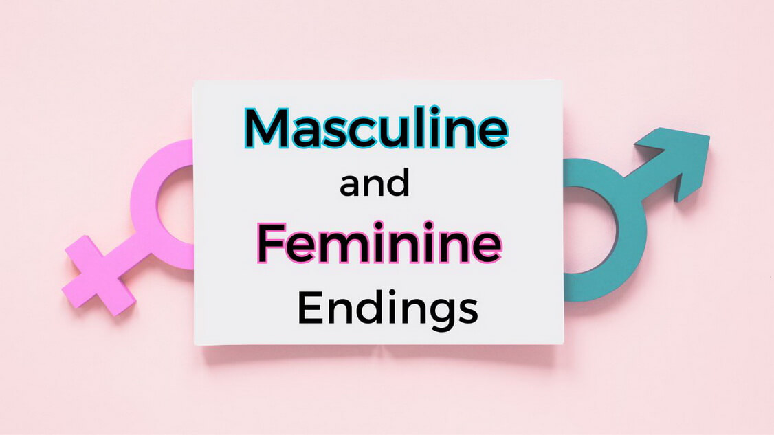 Arabic masculine and feminine endings - Guide for foreign learners